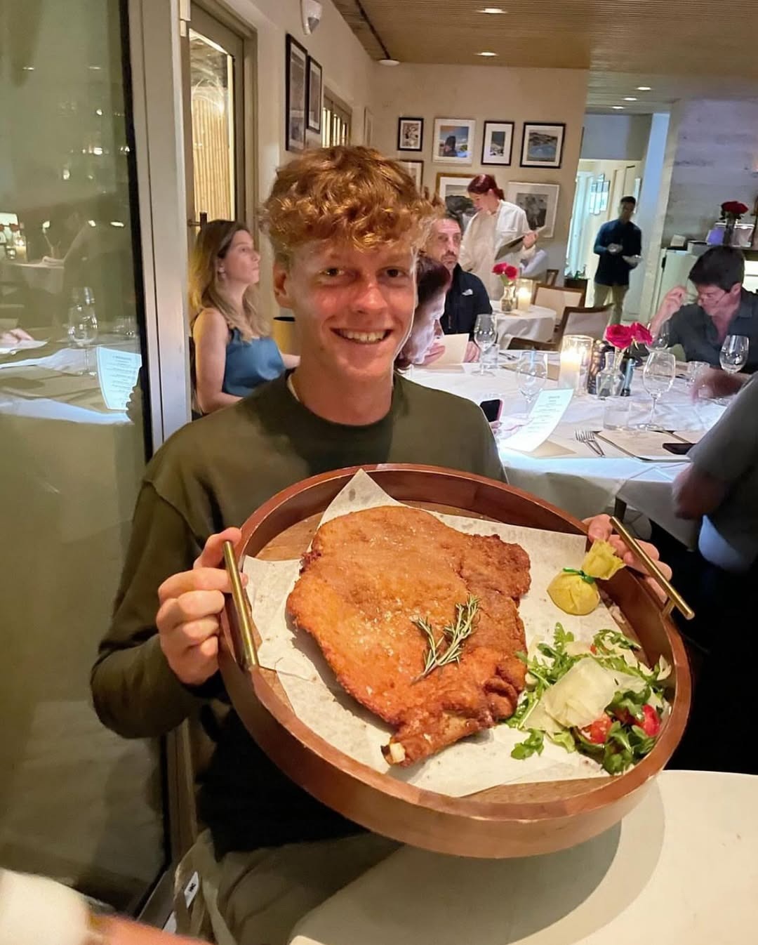 CONGRATULATIONS to Jannik Sinner, the 23-year-old young man whose ...