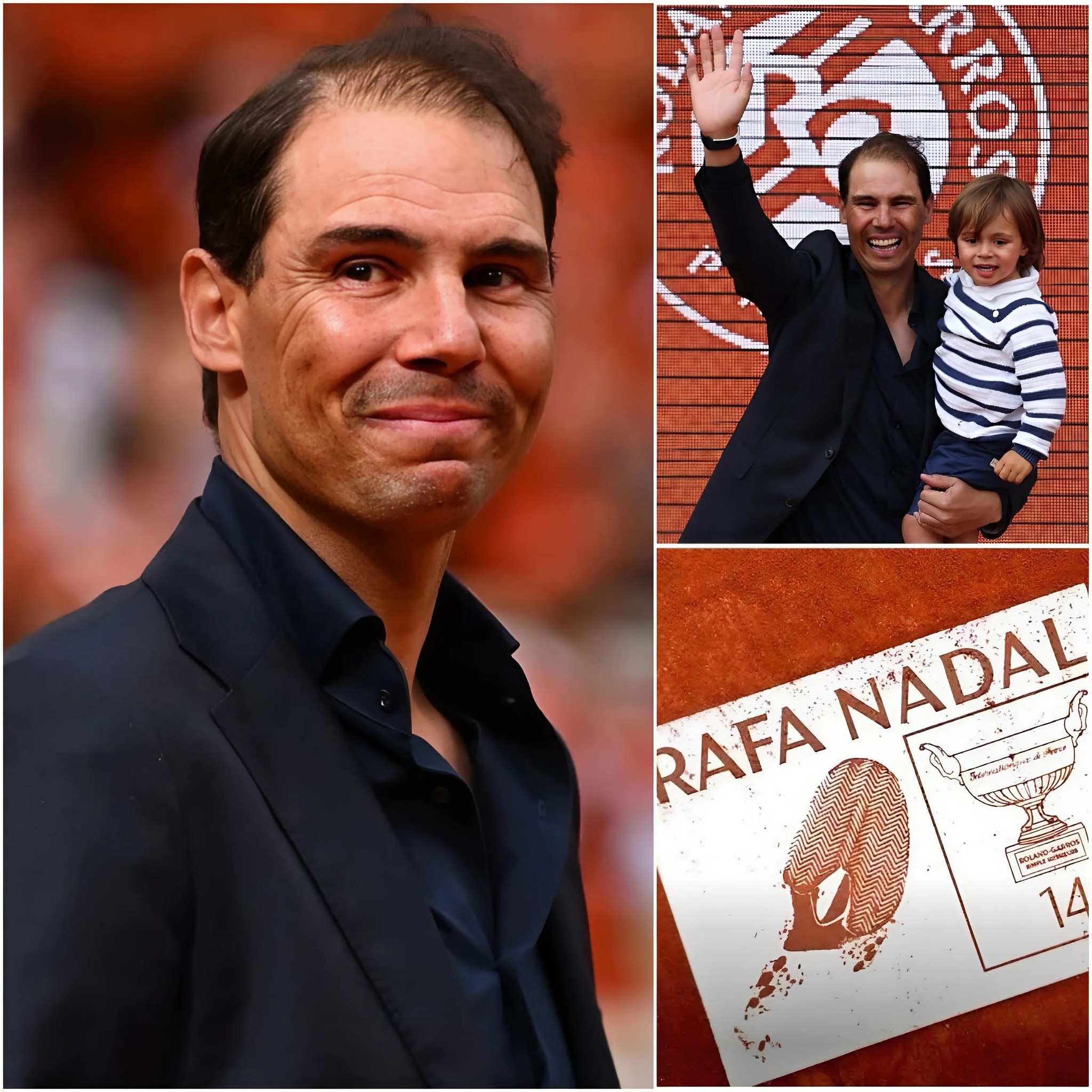 Rafa Nadal's Legendary Footprint REVEALED at Roland Garros 2025: 'My ...
