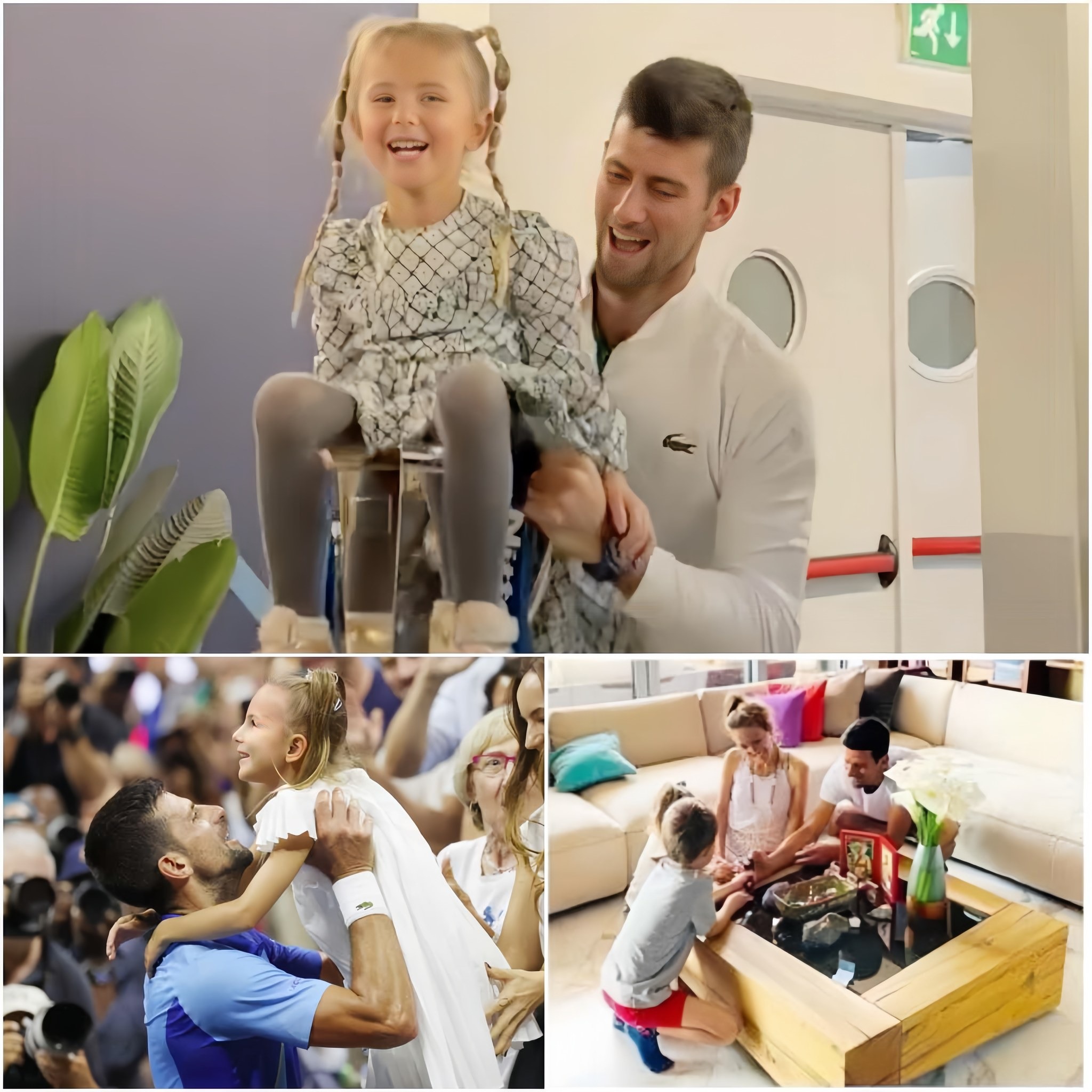 Novak Djokovic celebrated his daughter Tara's seventh birthday with ...